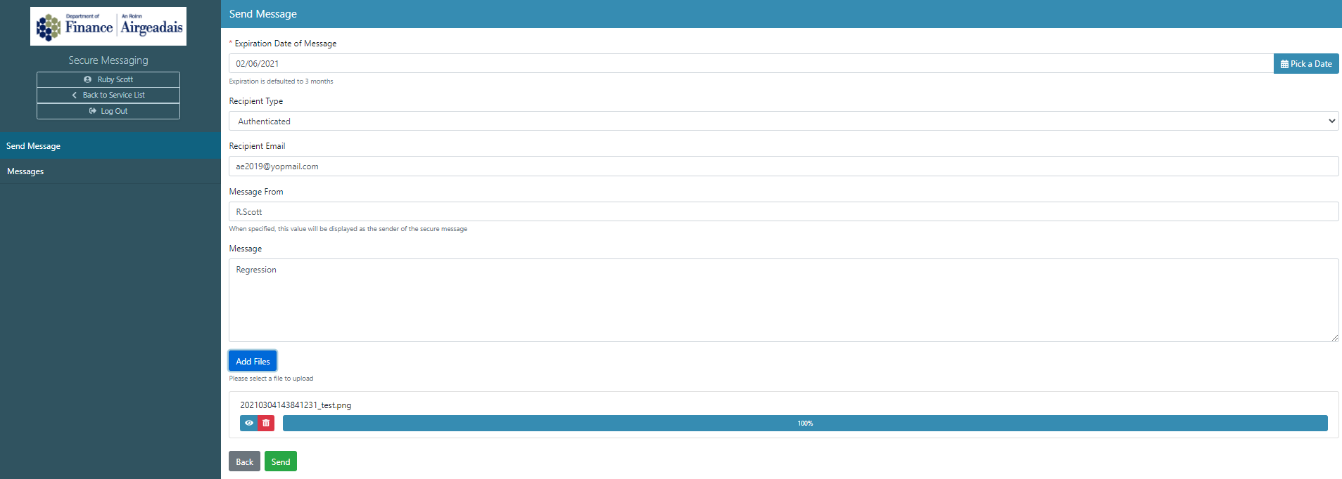 Authenticated Flow
